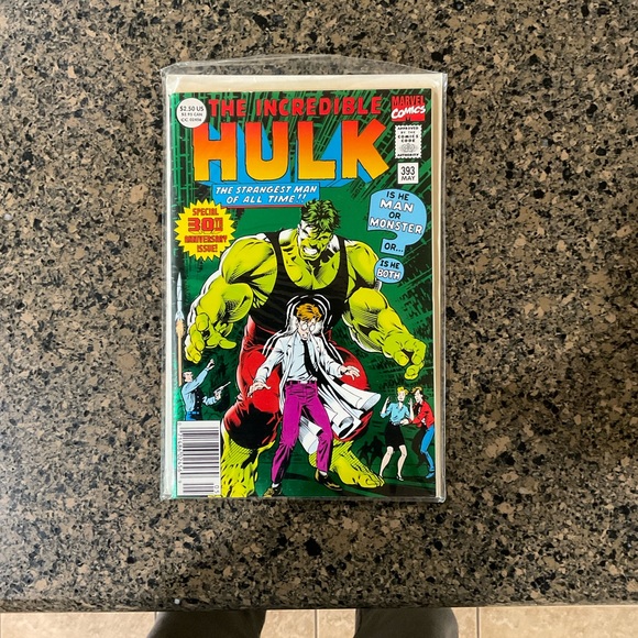Other | Marvel Comics Hulk 3th Anniversary Issue 393 | Poshmark